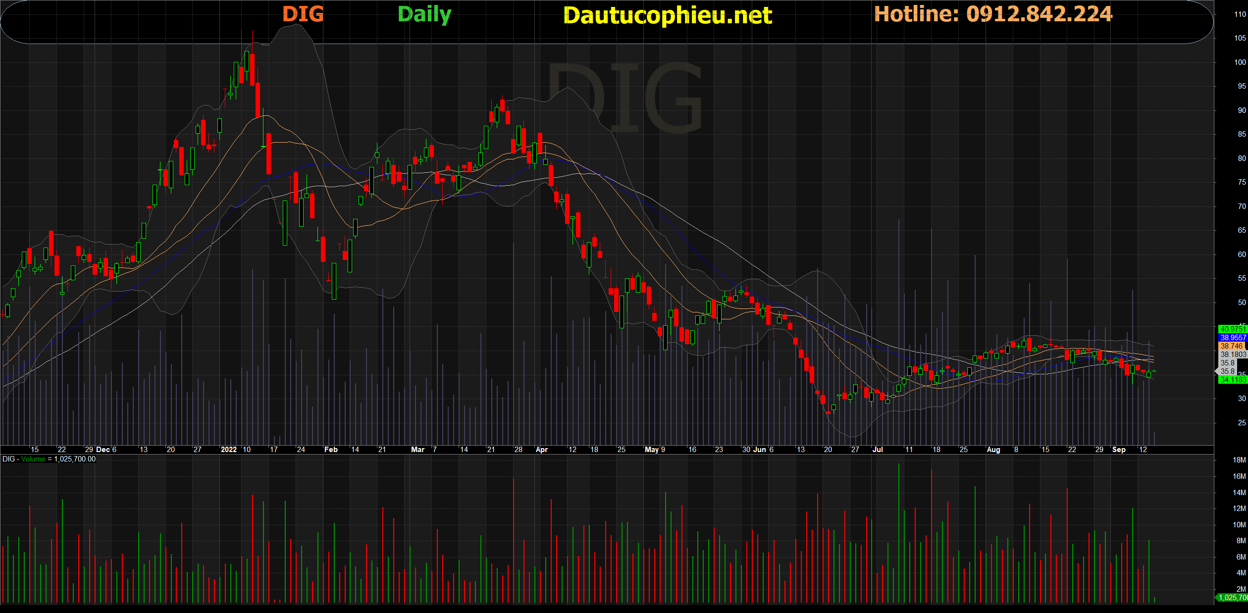 Cập nhật cổ phiếu DIG - Dời kế hoạch tổ chức ĐHCĐ bất thường